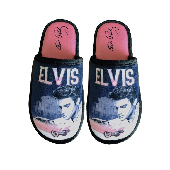 Elvis | Shoes | Nwt Elvis Presley Bedroom Slippers House Shoes | Poshmark